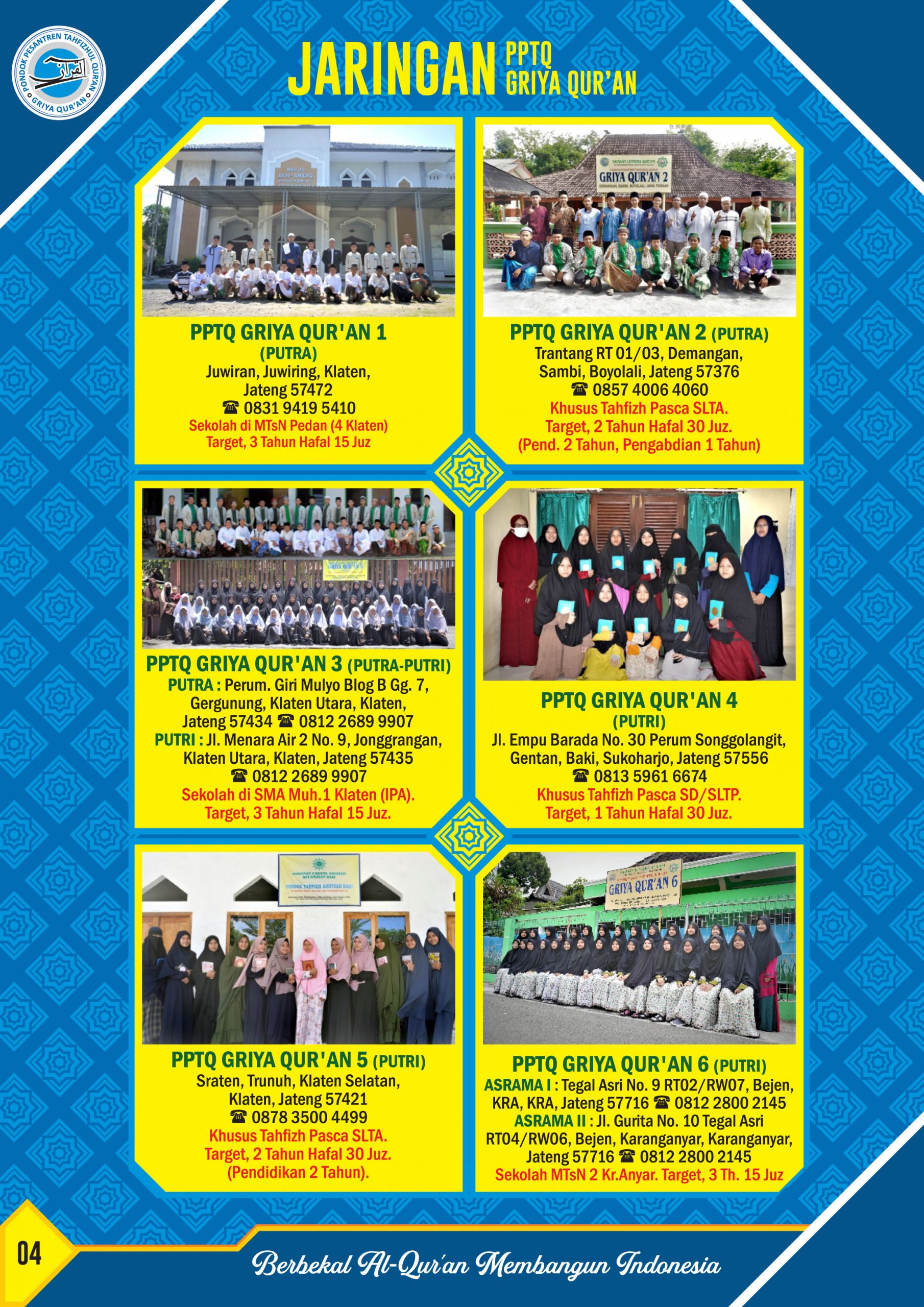 Mengenal lebih dekat dengan PPTQ GRIYA QUR’AN – PPTQ GRIYA QUR'AN