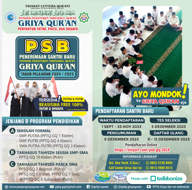 Cabang-cabang Iman – PPTQ GRIYA QUR'AN